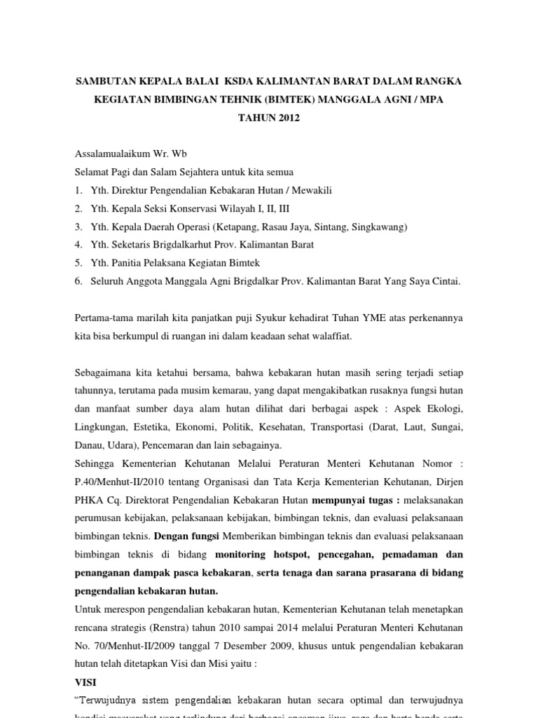 Contoh Kata Sambutan Kegiatan Contoh Kata Sambutan Kegiatan Seminar ...