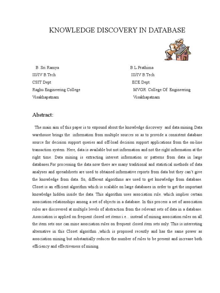 p196 - Knowledge Discovery in Databases | PDF | Data Mining | Cluster Analysis