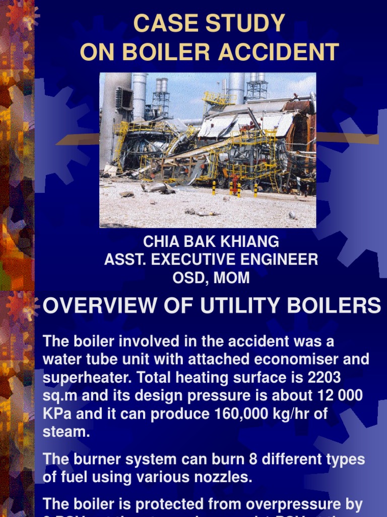 Boiler Explosion (Exxon Singapore) | PDF | Boiler | Explosion