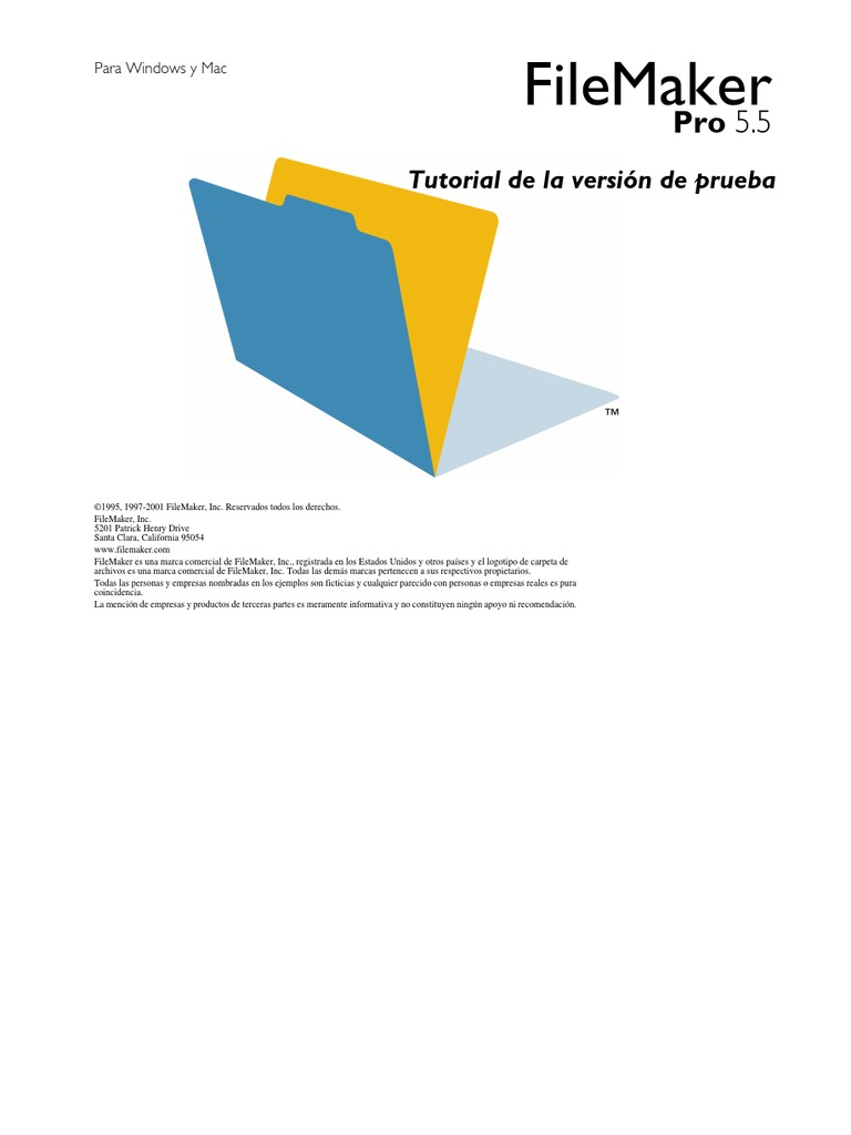 Manual FileMaker | PDF | SQL | Archivo de computadora
