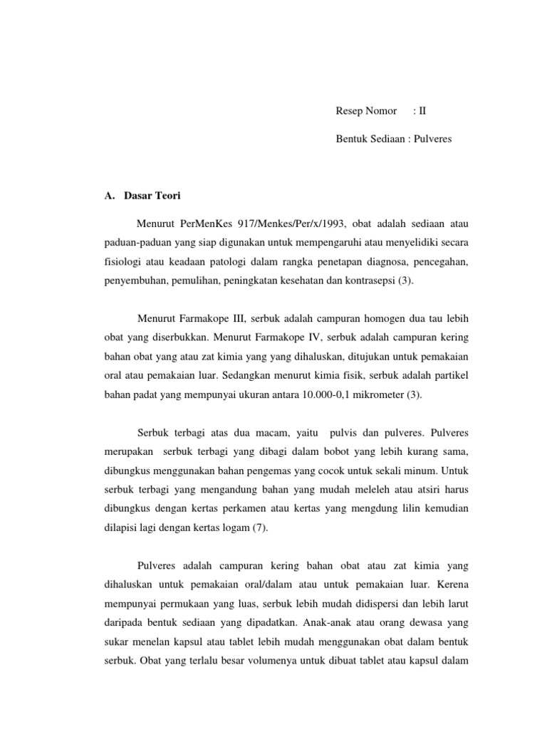 PULVERES (Ismayani) | PDF | Kesehatan Holistik