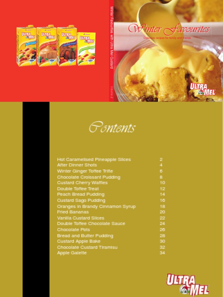 Ultra Mel | PDF | Custard | Chocolate