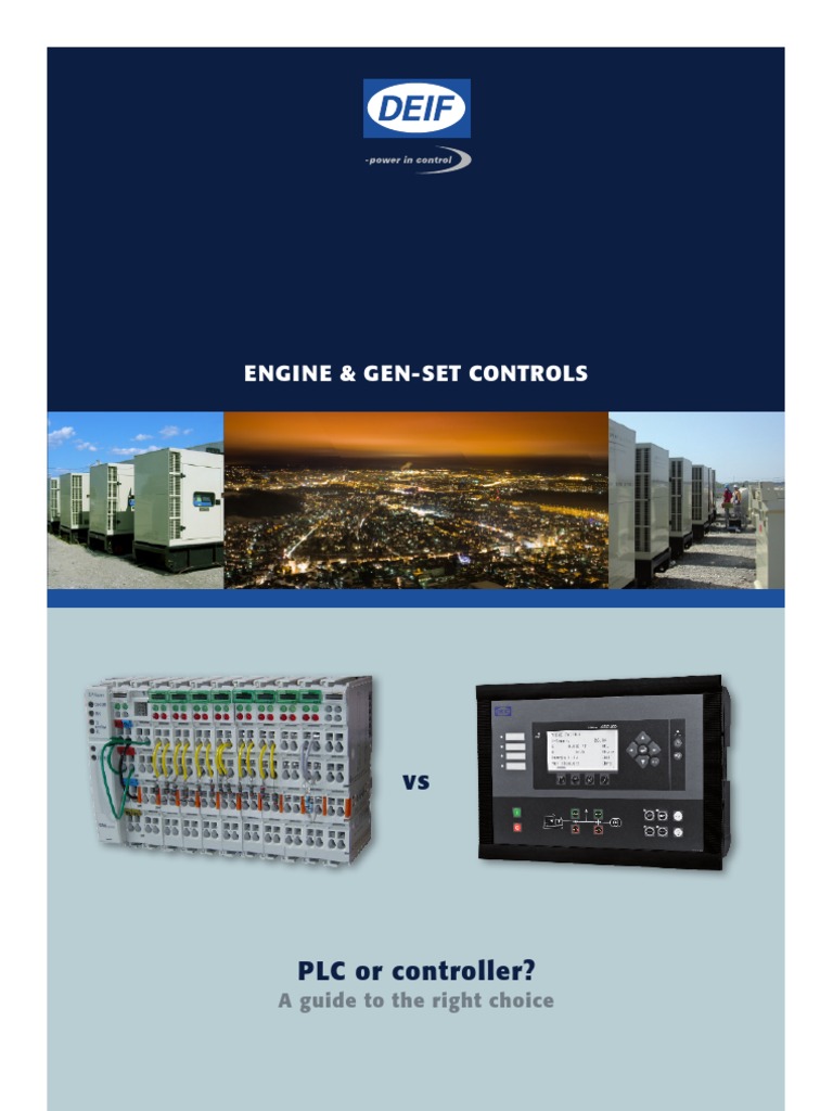 PLC Vs Controller | PDF | Programmable Logic Controller | Computer ...