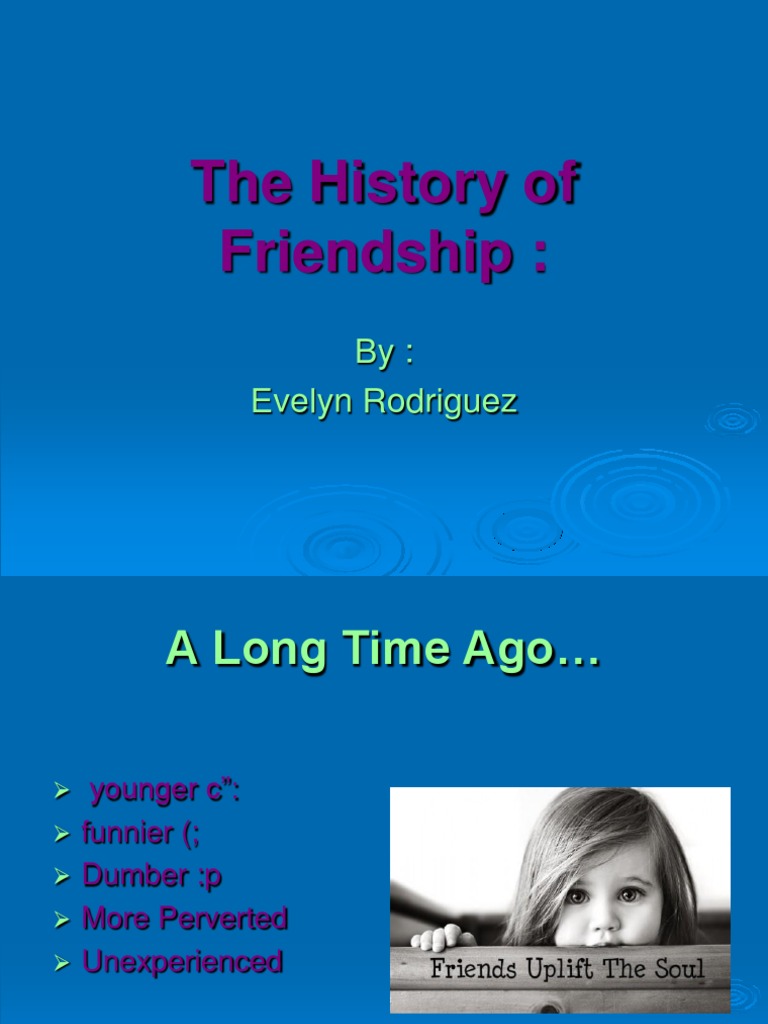 Evolution of Friendship Over Time | PDF