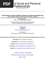 Romantic Love Scale Validation Study | PDF | Romance (Love ...