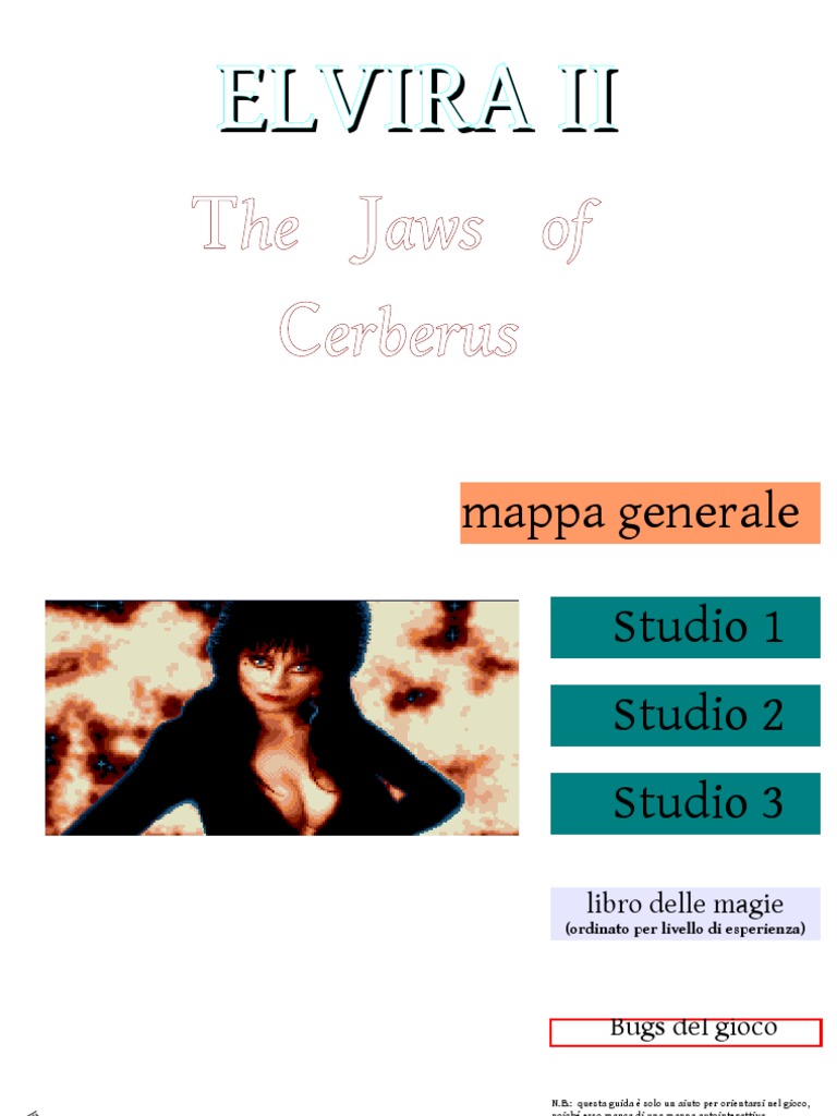 Mappe-Maps-Elvira 2-The Jaws of Cerberus | PDF | Armed Conflict | Nature
