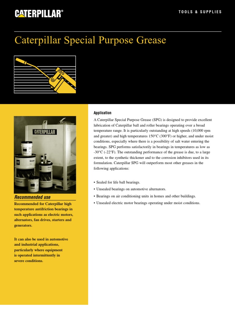 Grease SP | Bearing (Mechanical) | Chemical Substances