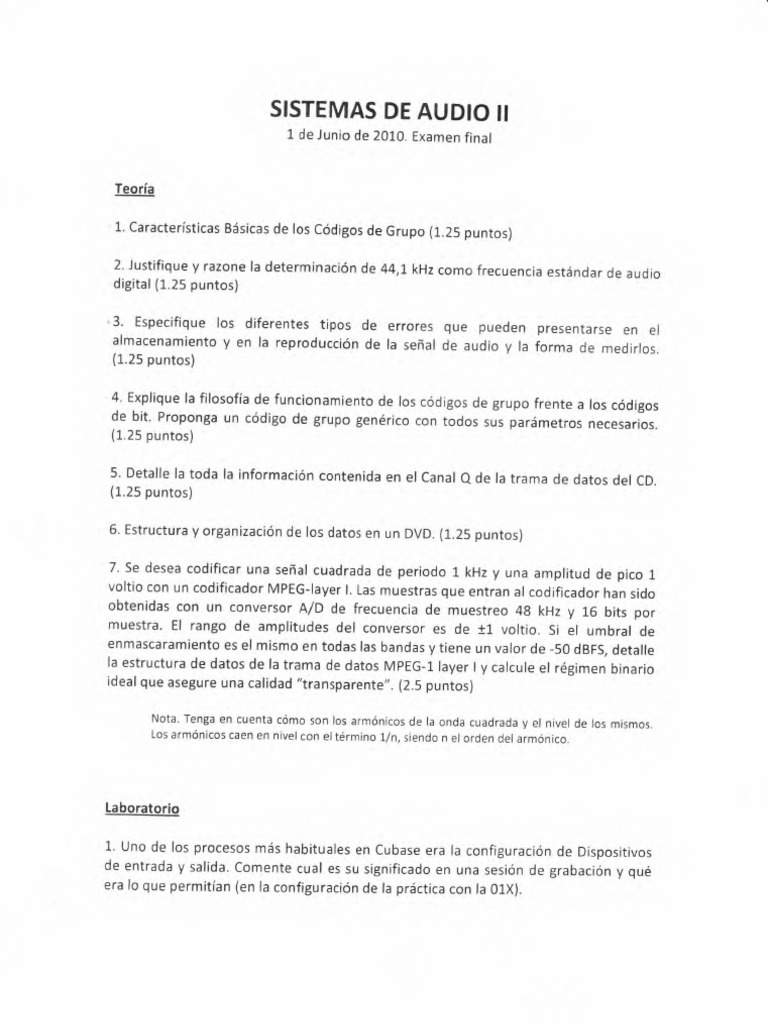 Ia2 Test Comprimido | PDF | Ingeniería de audio | Telecomunicaciones