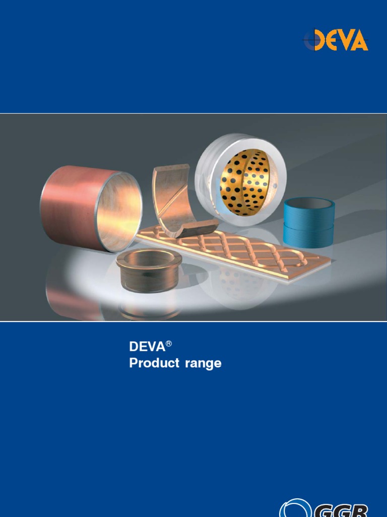 Mancais Deva | PDF | Bearing (Mechanical) | Friction