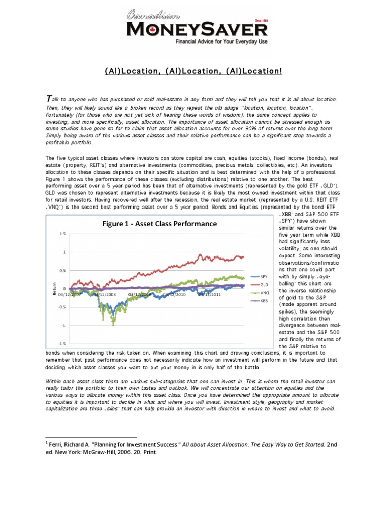 Allocation | PDF | Exchange Traded Fund | Asset Allocation