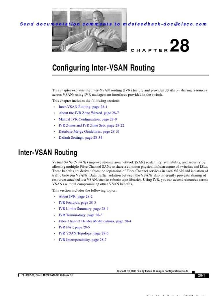 Inter-VSAN Routing | PDF | Routing | Load Balancing (Computing)