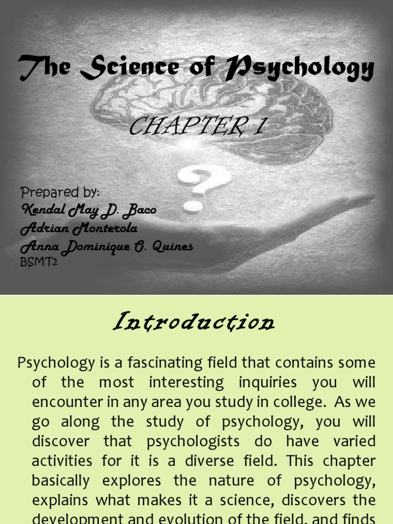 Understanding Psychology: A Scientific Overview | PDF | Experiment ...