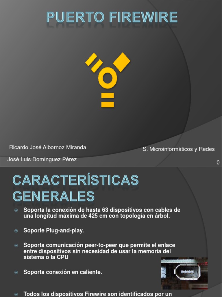 Guía de Conexiones Firewire | PDF | Controlador de interfaz de red | USB