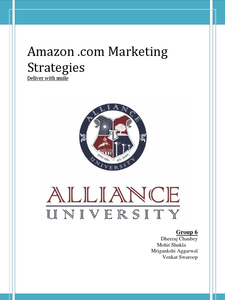 Amazon Pdf Marketing Strategy E Commerce