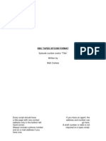 Manga Script Template Guide | PDF