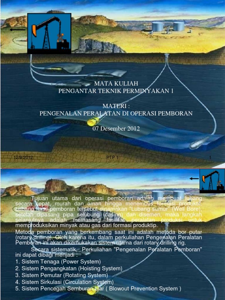 Pengenalan Peralatan Pemboran | PDF
