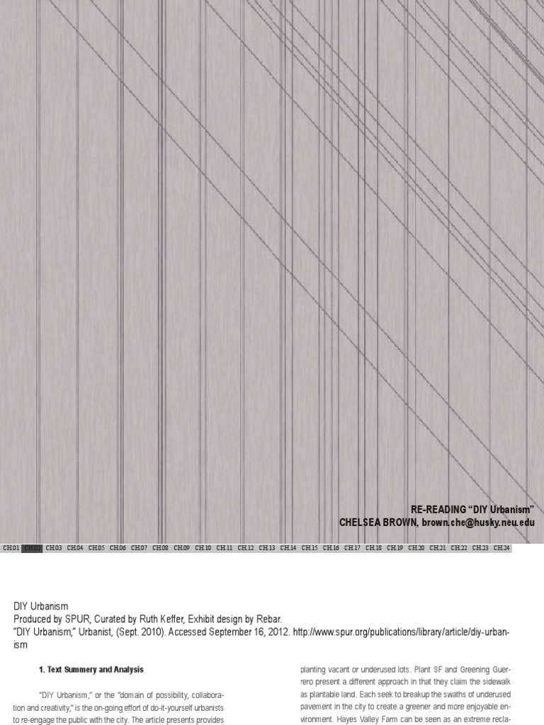 DIY Urbanism | PDF | Sidewalk