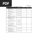 PDC 1 Checklist | PDF | Sanitary Sewer | Environmental Impact Assessment