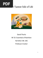 Nutritioncalc Plus Report | PDF | Dietary Fiber | Diet & Nutrition