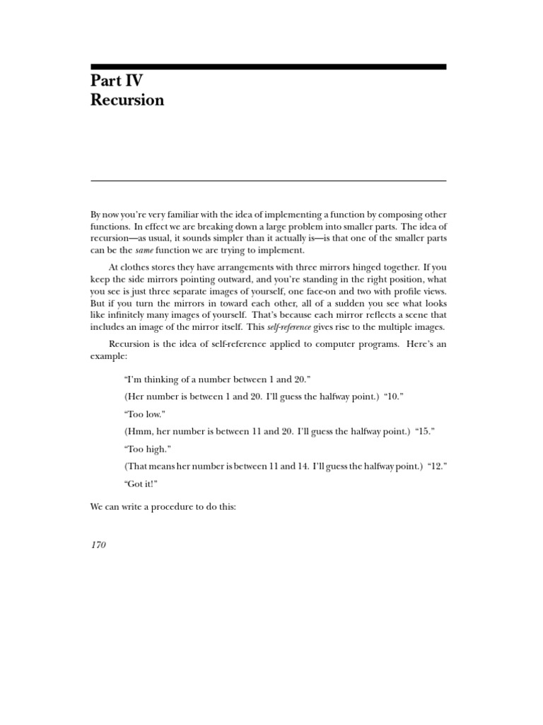 SSCH 11 | PDF | Recursion | Subroutine
