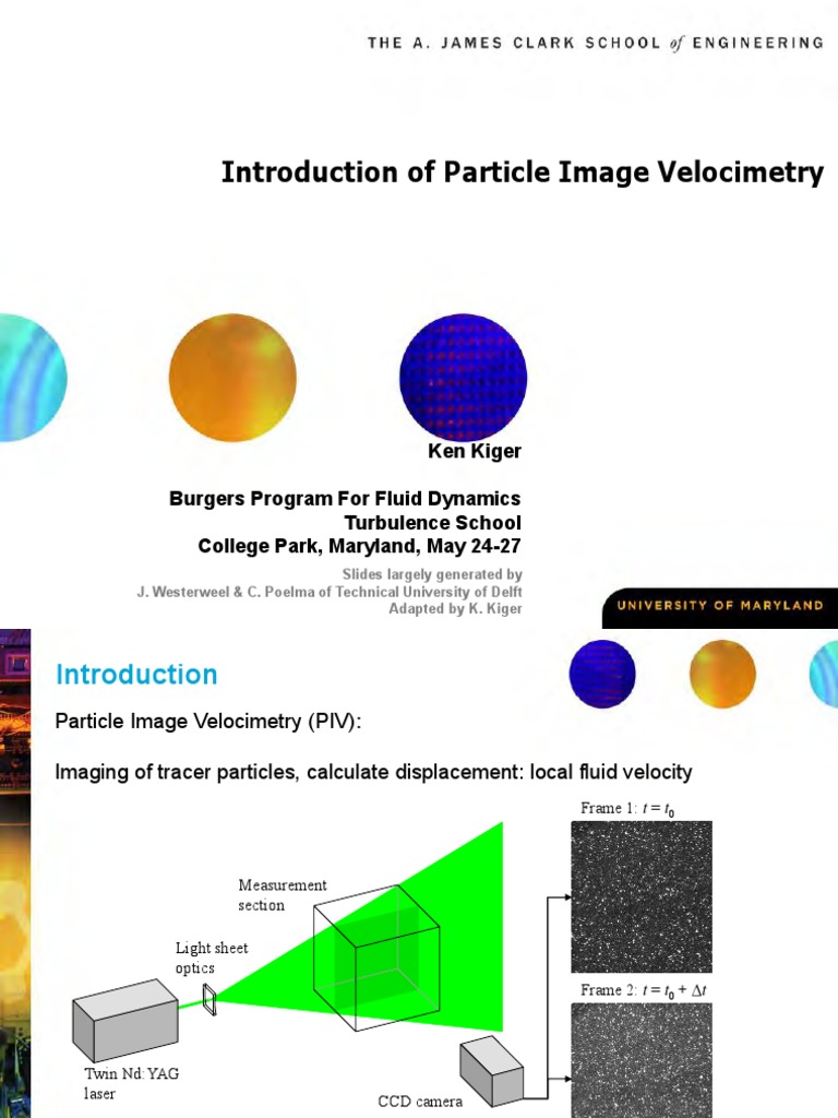 Particle Image Velocimetry | PDF | Applied And Interdisciplinary ...