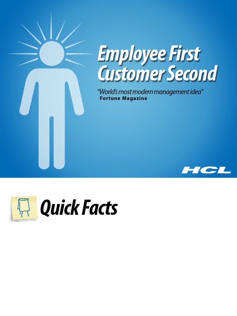 HCL Technologies - Employee First Customer Second | Human Resources ...