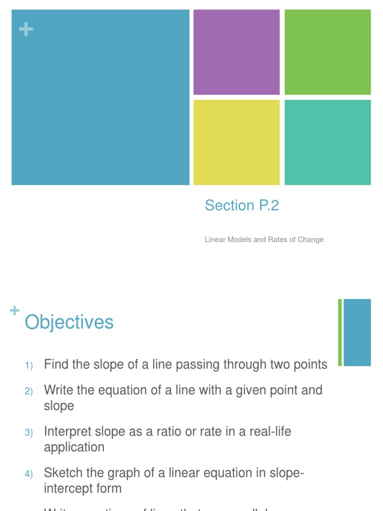 Linear Models for Students | PDF | Slope | Derivative