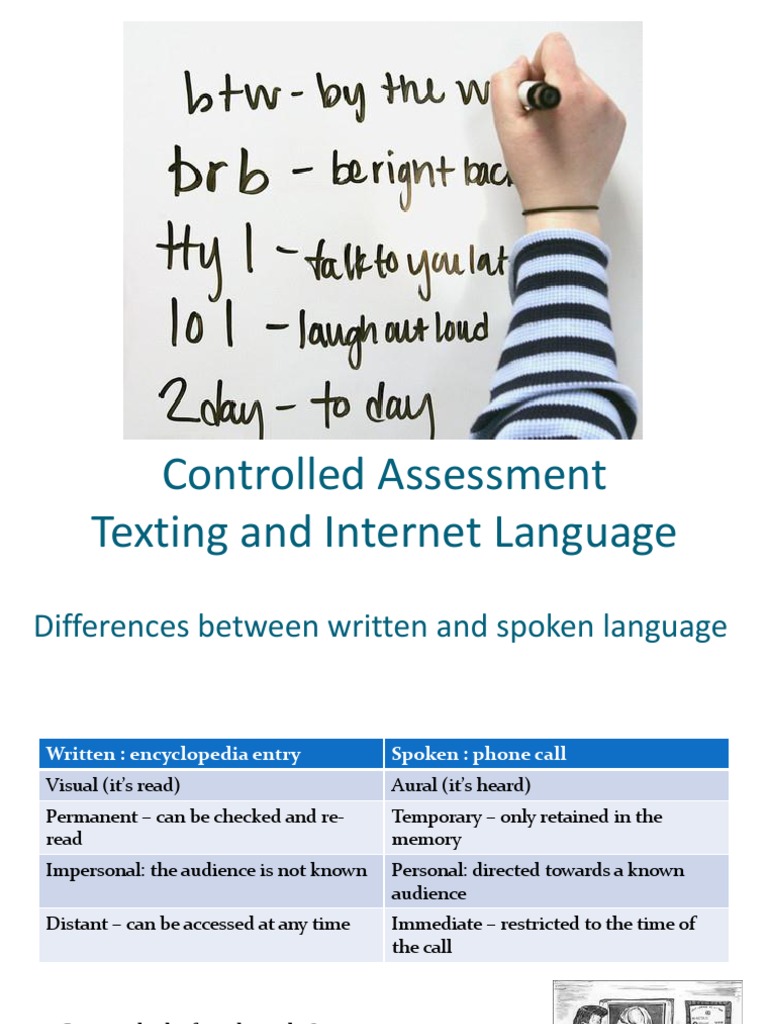 Texting and Internet Language | PDF | Adolescence | Text Messaging