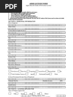Ministry of Interior Arms License Application Form Fillable | PDF ...