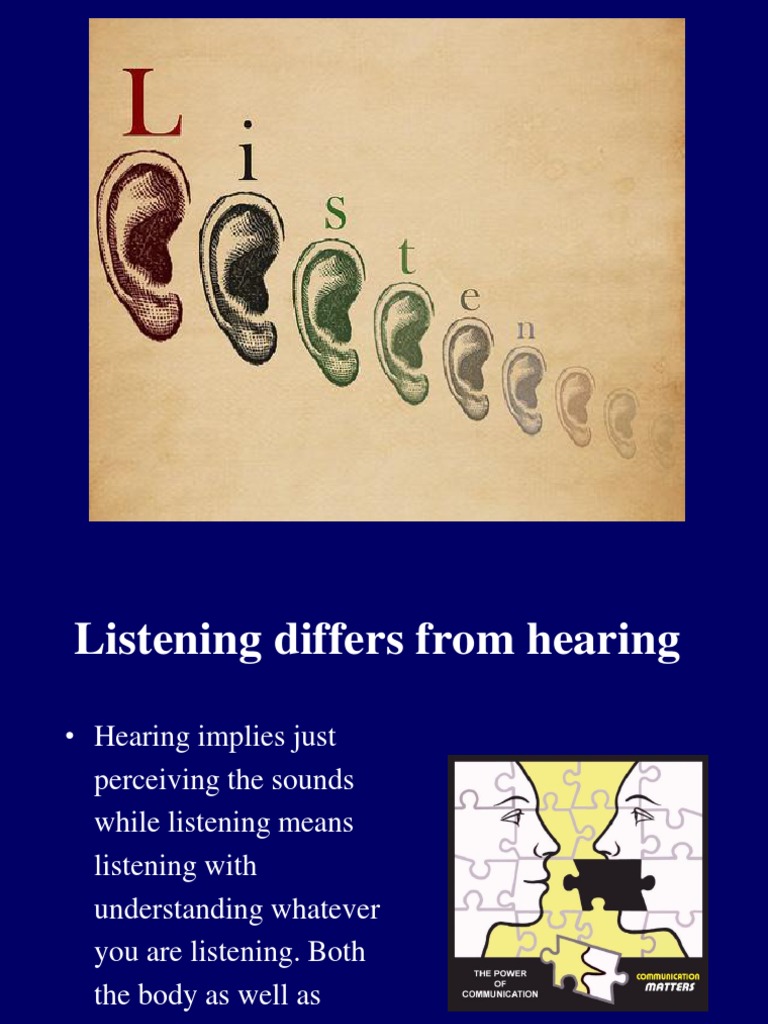 Active Listening 2 | Attention | Psychological Concepts | Free 30-day ...