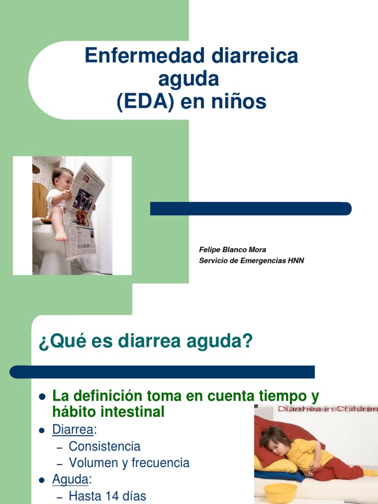 Manejo de la Enfermedad Diarreica Aguda en Niños | PDF | Diarrea ...