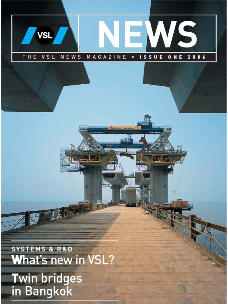 VSL News 2006 1 | PDF | Prestressed Concrete | Structural Engineering