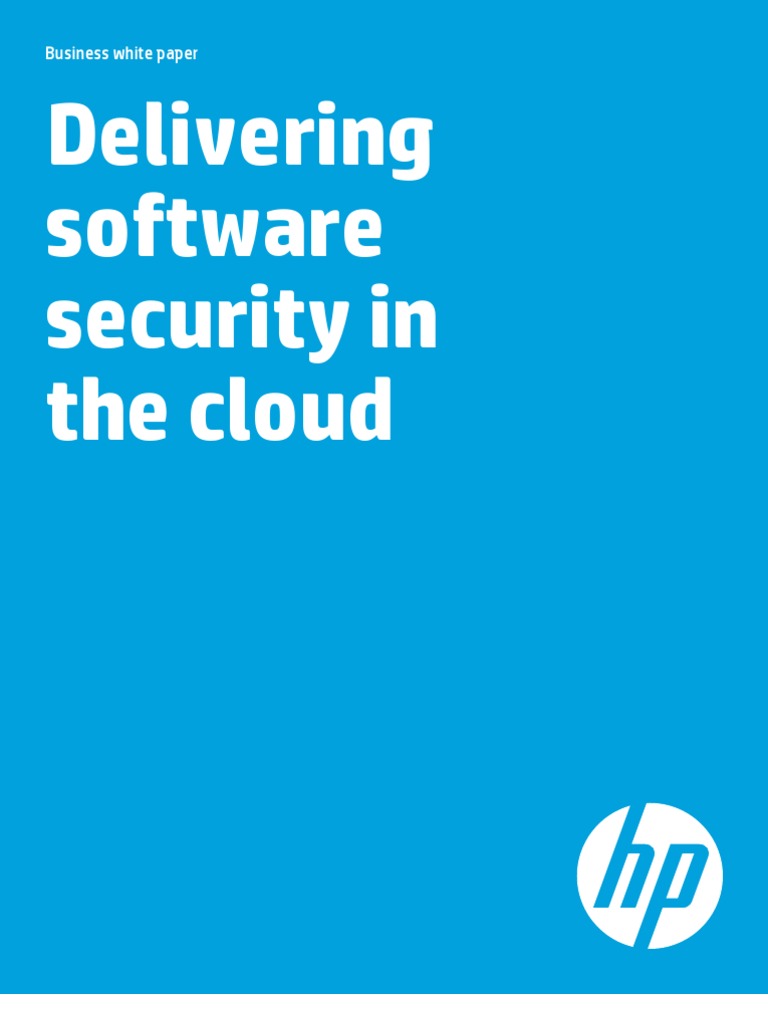 HP Fortify On Demand - Delivering Software Security in The Cloud | PDF | Vulnerability ...