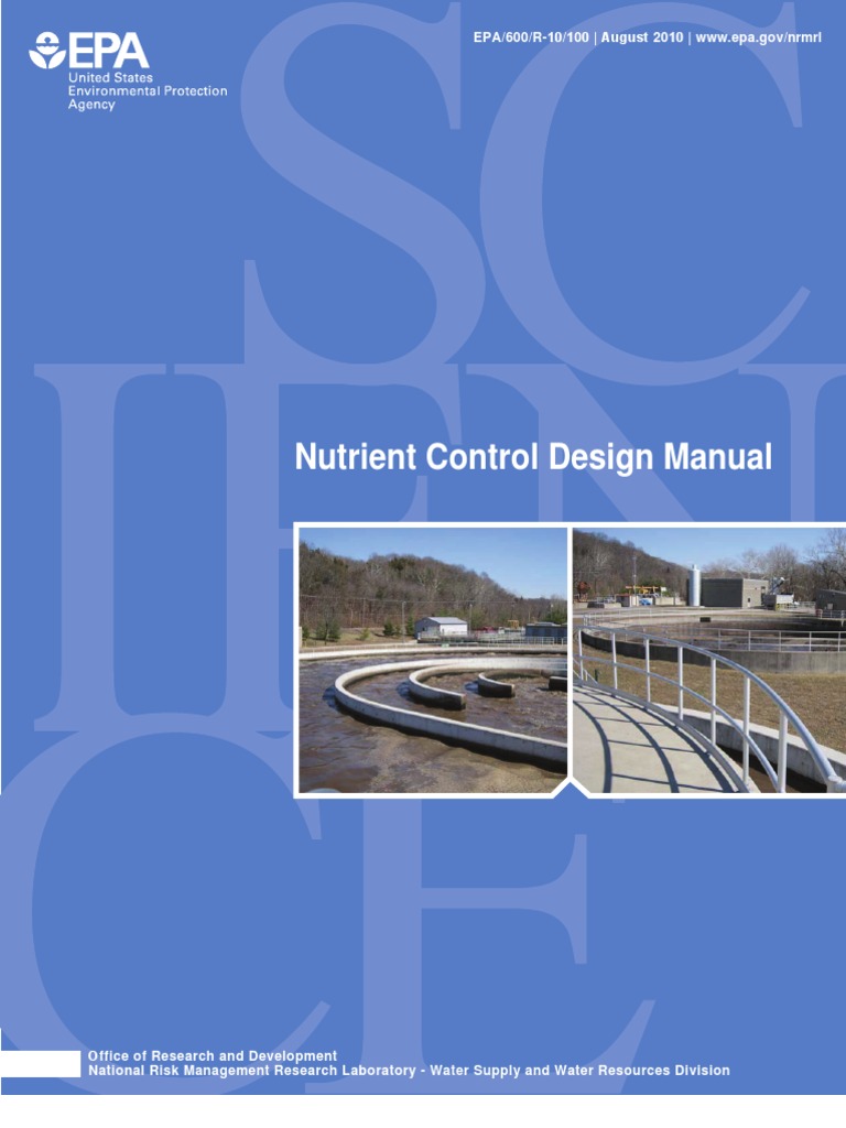 EPA 600 - Nutrient Control Design Manual (2010) | PDF | Sewage ...
