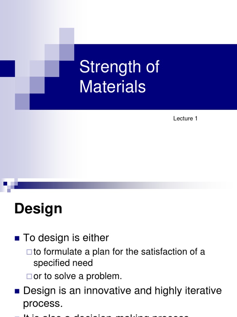 Strength of Materials | PDF | Strength Of Materials | Yield (Engineering)