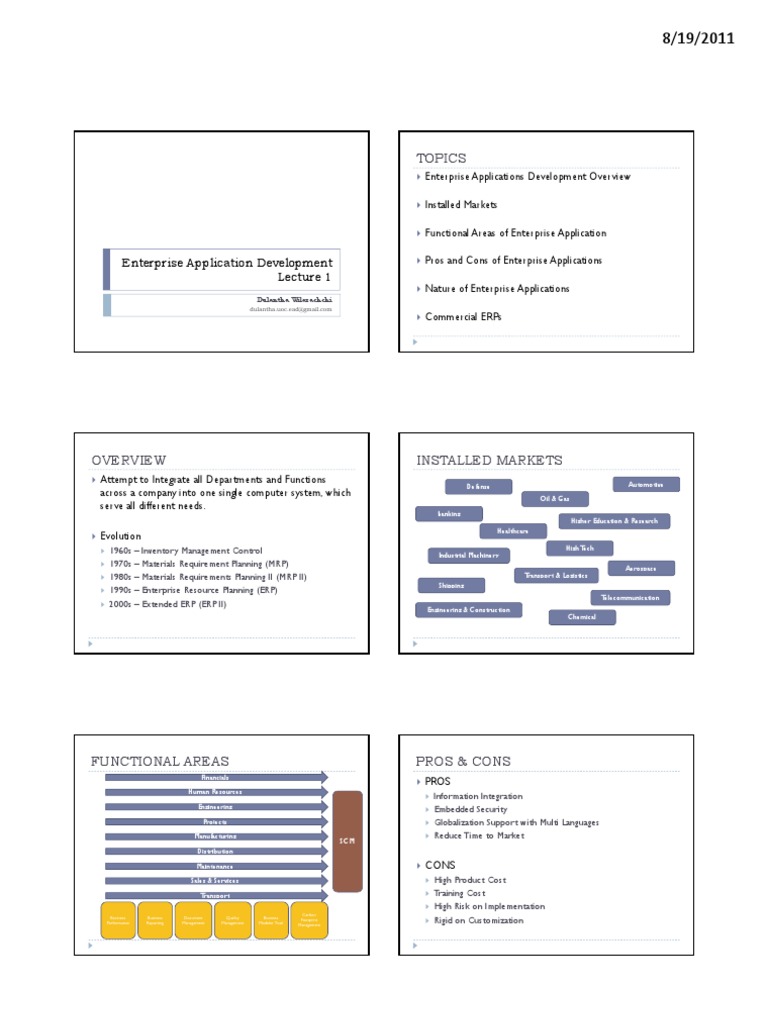 Lecture 1 Introduction EAD Read-Only | PDF
