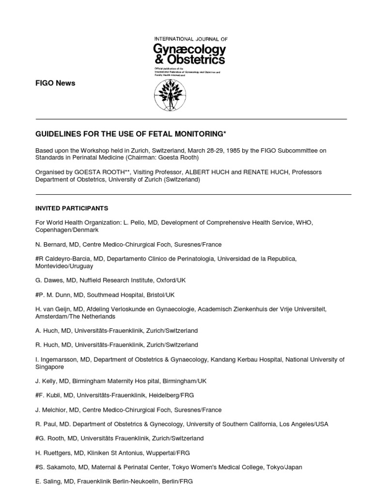 Fetal Monitoring | PDF | Fetus | Childbirth