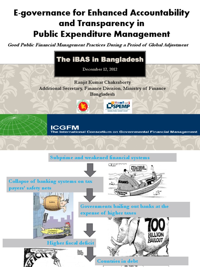 The iBAS in Bangladesh | Cheque | Public Finance