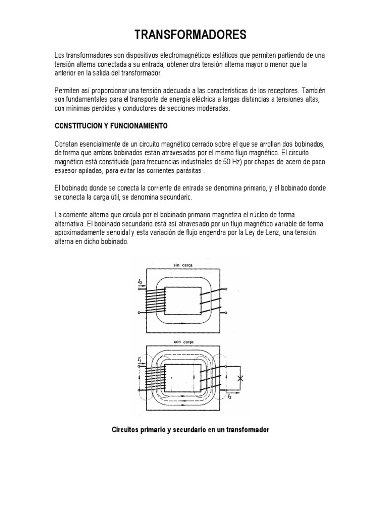 TRANSFORMADORES | PDF