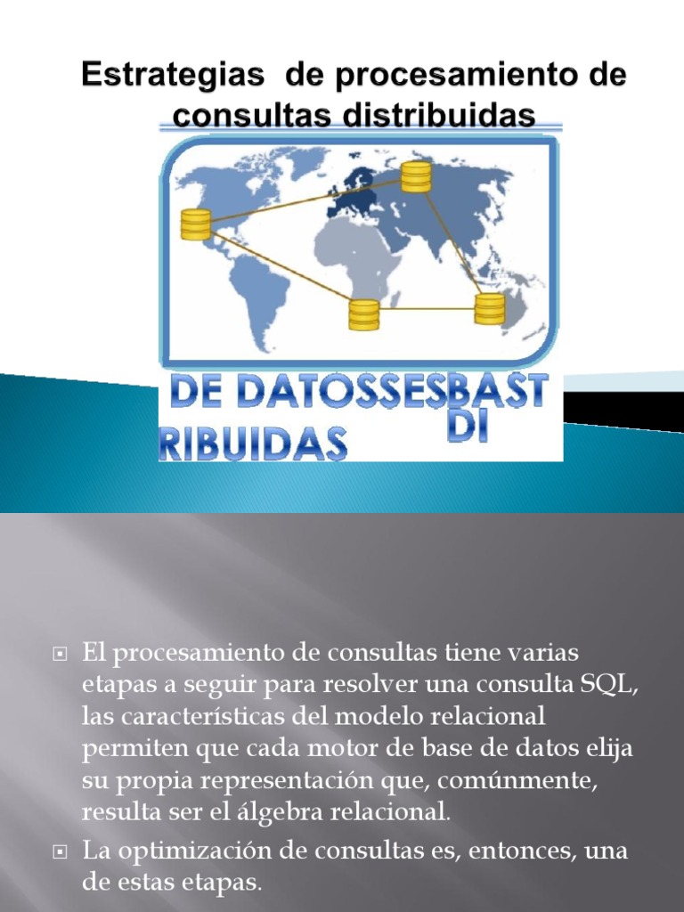 Los métodos de optimización de consultas SQL y la generación de planes ...