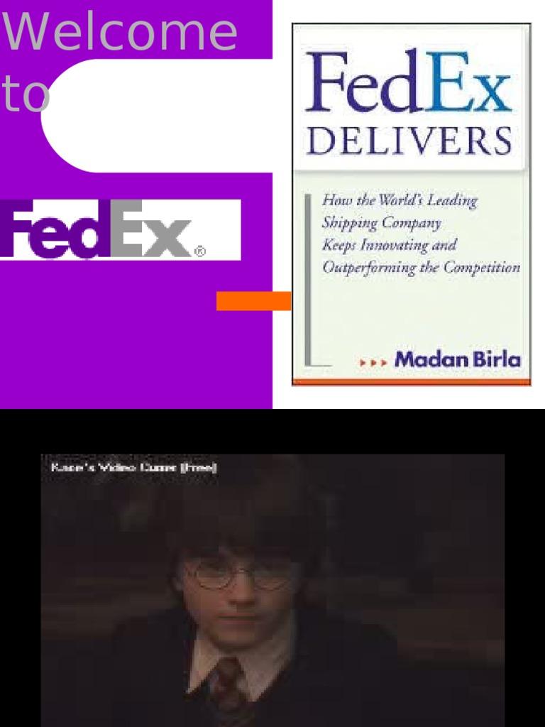 Fedex PPT | Fed Ex | Innovation