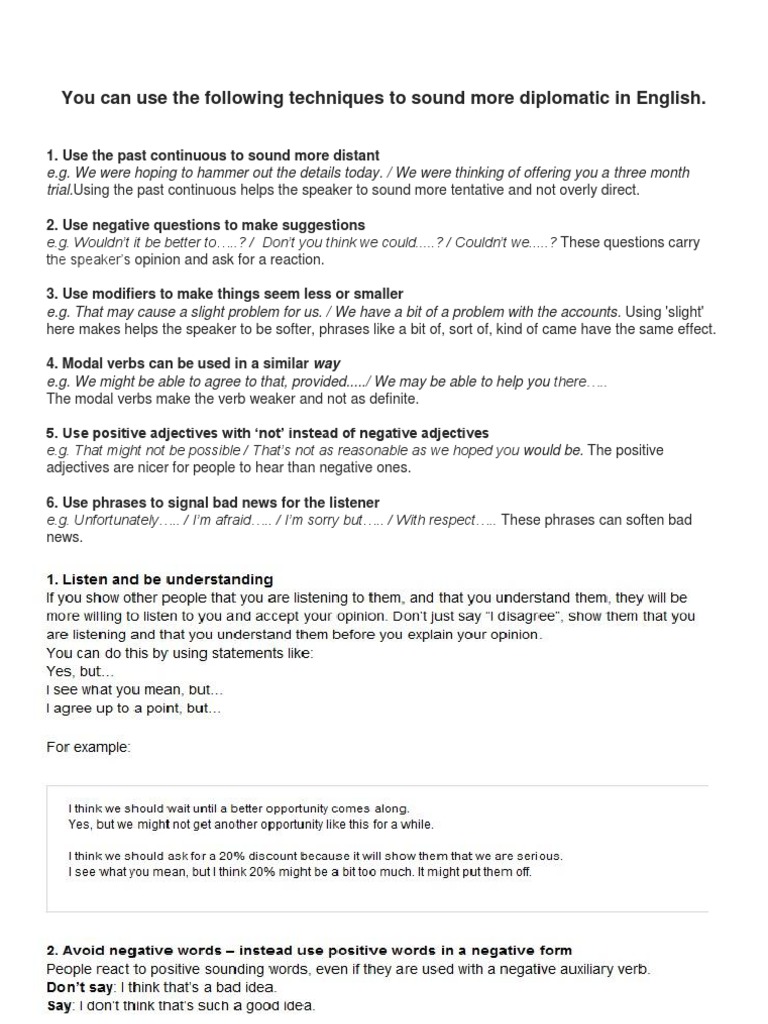 Diplomatic Language | PDF | Language Arts & Discipline