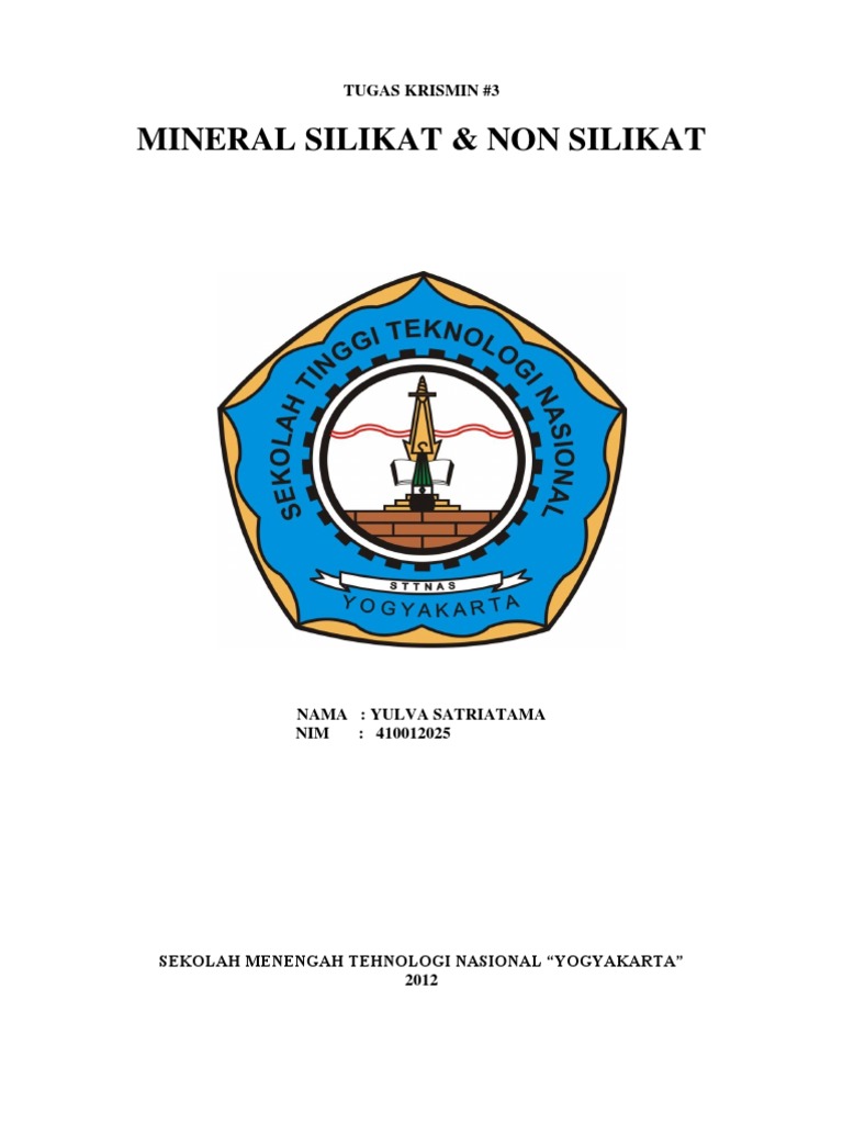 Mineral Silikat | PDF | Sains & Matematika