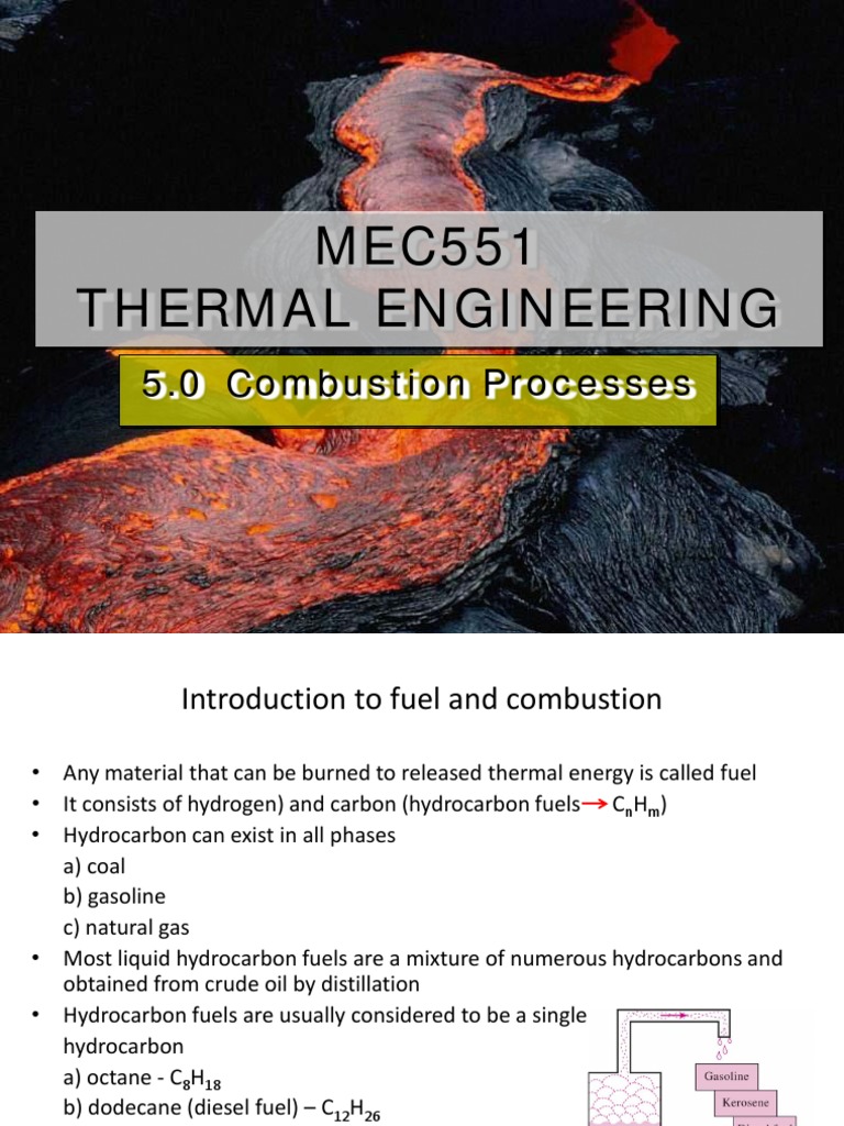 Chapter 5 - Combustion | PDF | Combustion | Natural Gas