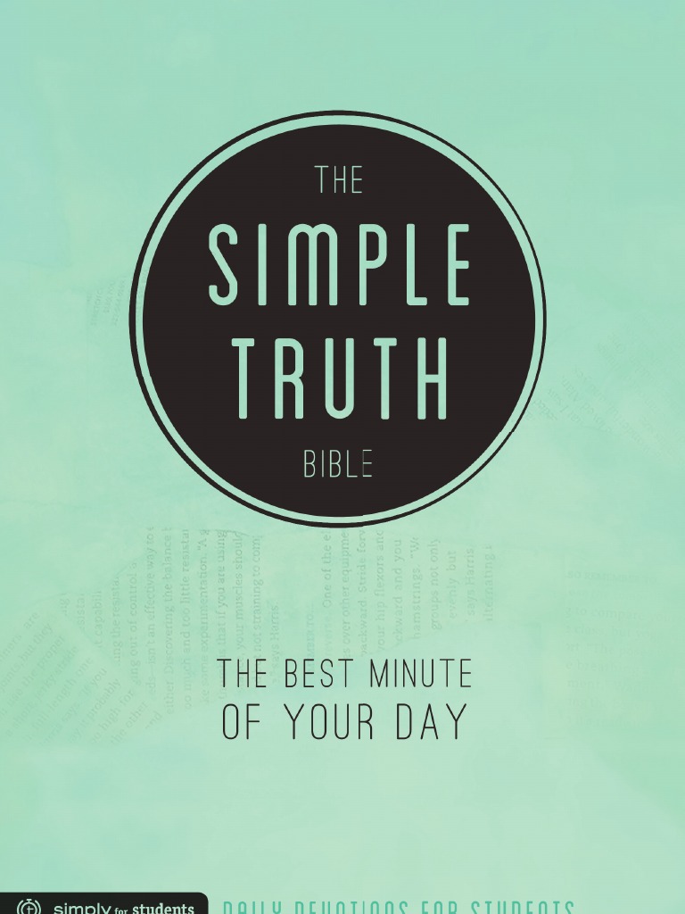 Simple Truth Bible Sampler | PDF | Adam And Eve | Jesus