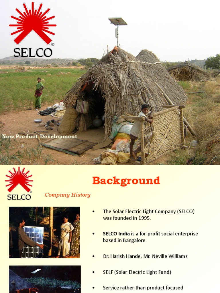 SELCO | PDF | Salesforce.Com | Solar Energy