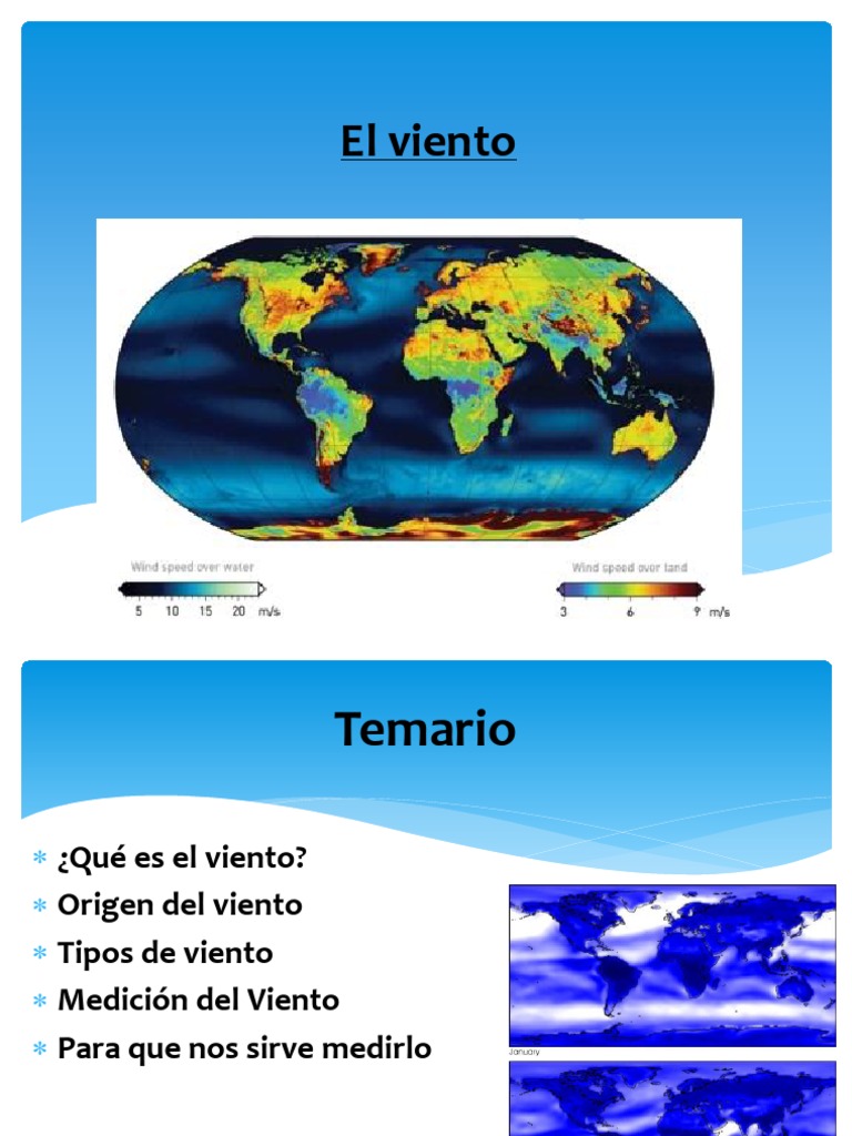 Viento | PDF | Velocidad del viento | Climatología