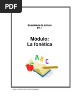 Conciencia Fonológica: Enseñando La Lectura PK-1 | PDF | Syllable | Phoneme