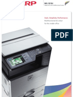 Ricoh Aficio MP 2000 | PDF | Fax | Image Scanner