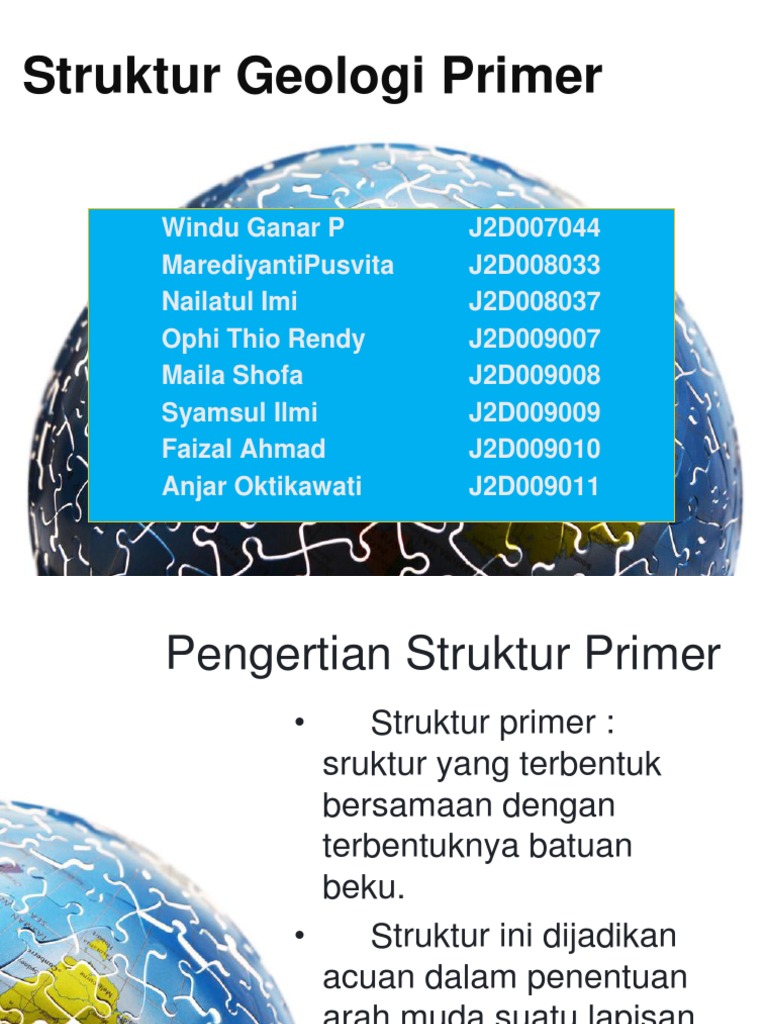 Struktur Geologi Primer | PDF